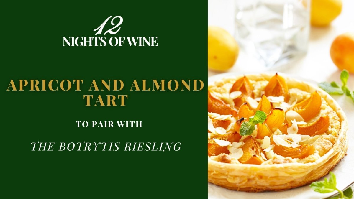 Apricot and Almond Tart to Pair with the Botrytis Riesling – Millon Wines