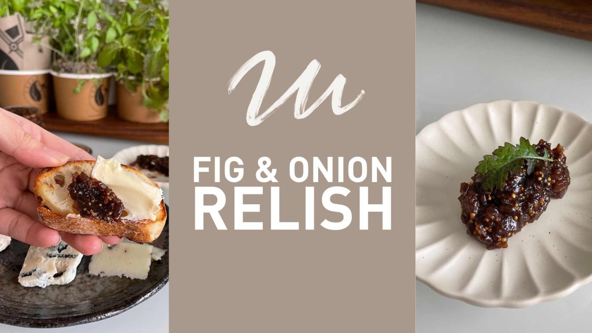 Homemade Fig & Onion Relish Recipe – Millon Wines
