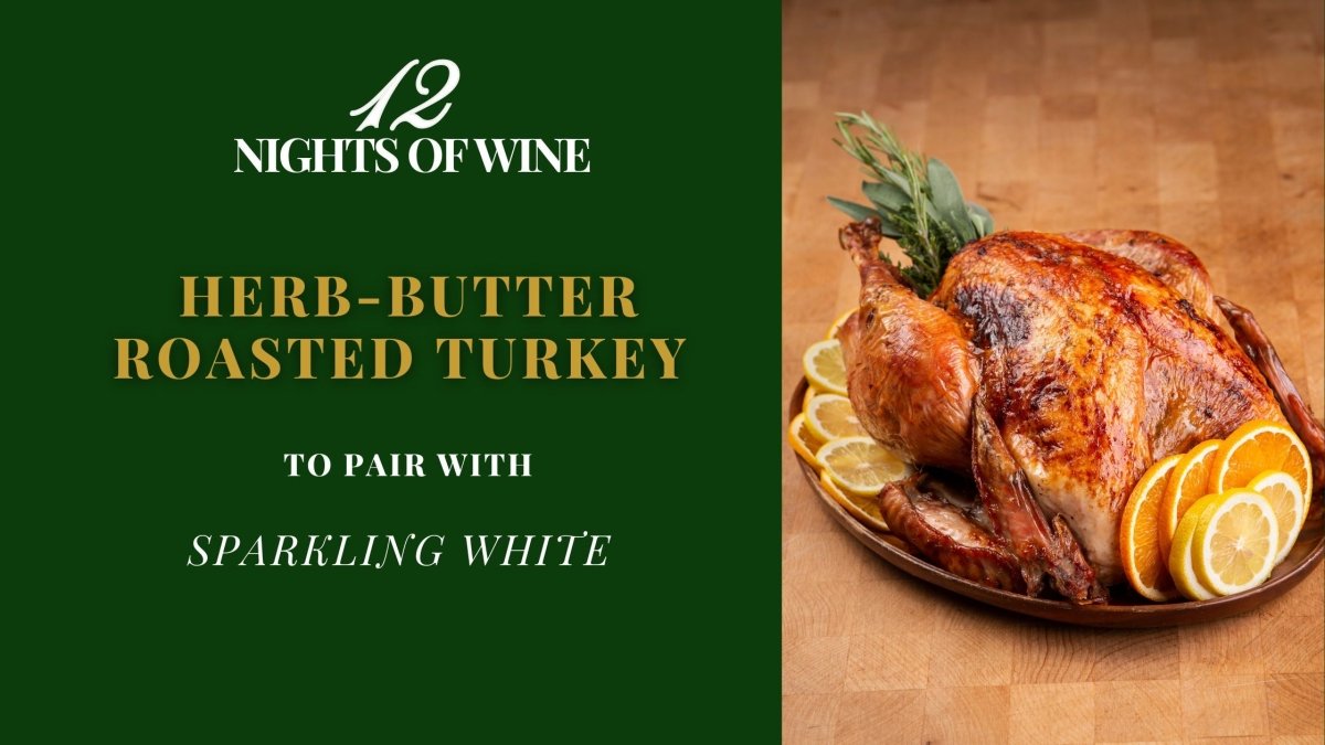 Roasted Turkey with Citrus Stuffing + Sparkling White Wine – Millon Wines
